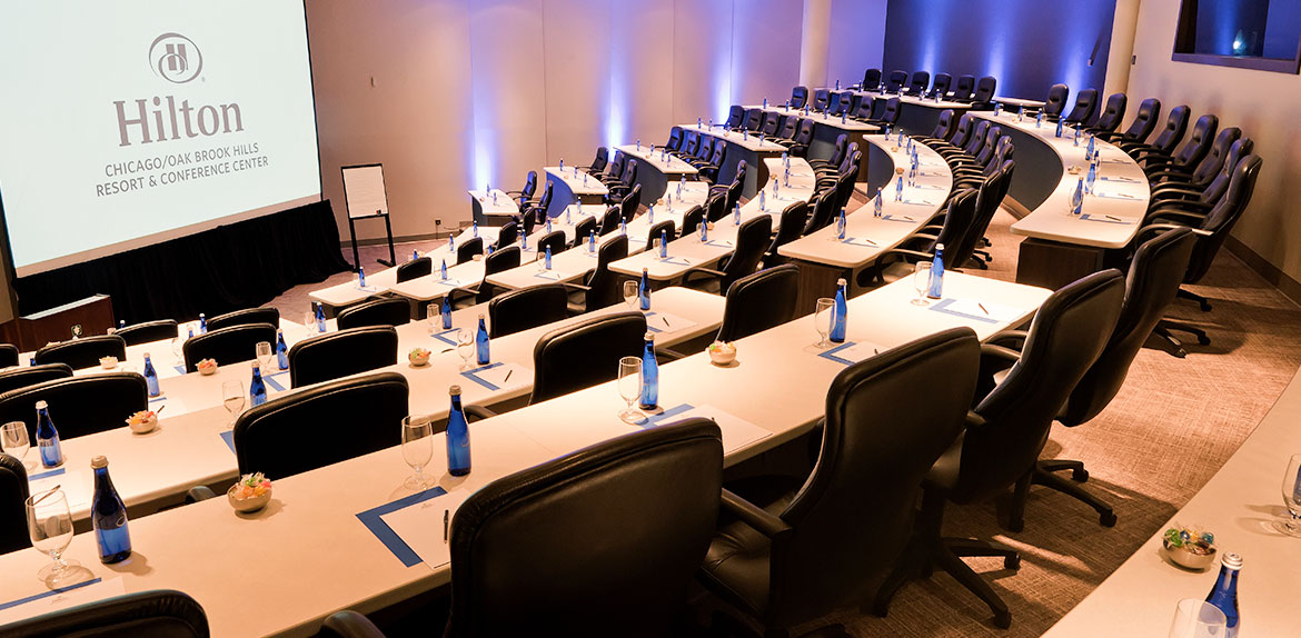 Chicago, IL Meeting Services – Hilton Chicago Oak Brook Hills